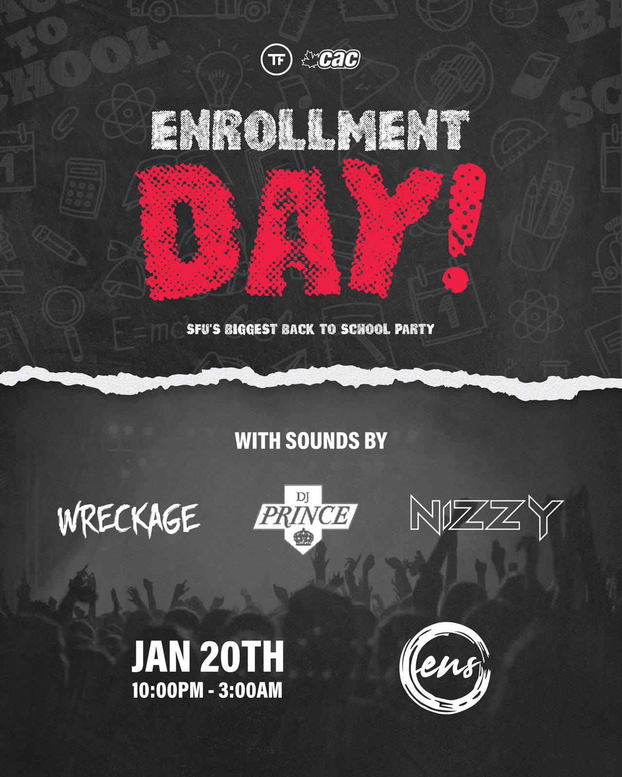 Enrollment Day - SFU’s Biggest Back to School Party (Winter Edition ...