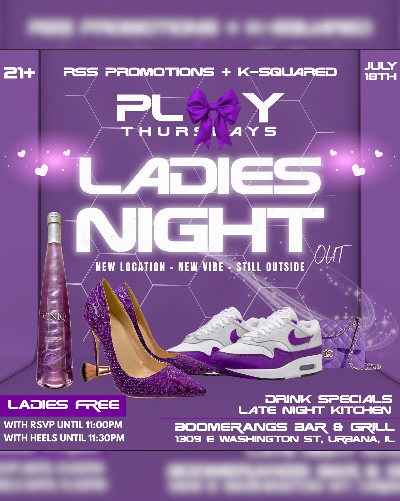 7/18 PLAY Thursday: Ladies Night | Bounce