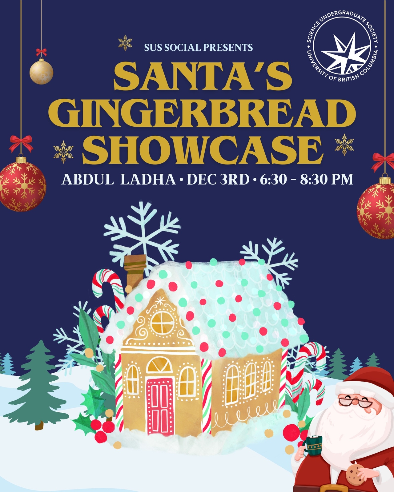 SUS Santa’s Gingerbread Showcase | Bounce