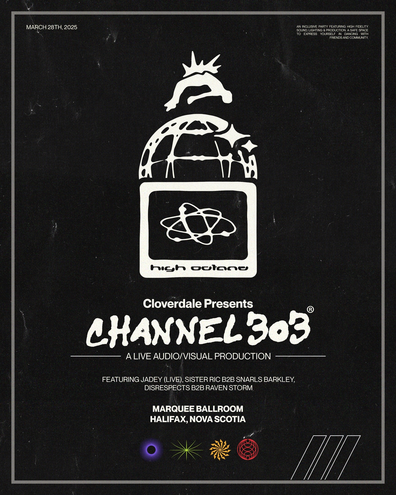 Cloverdale Presents: Channel 303 | Bounce