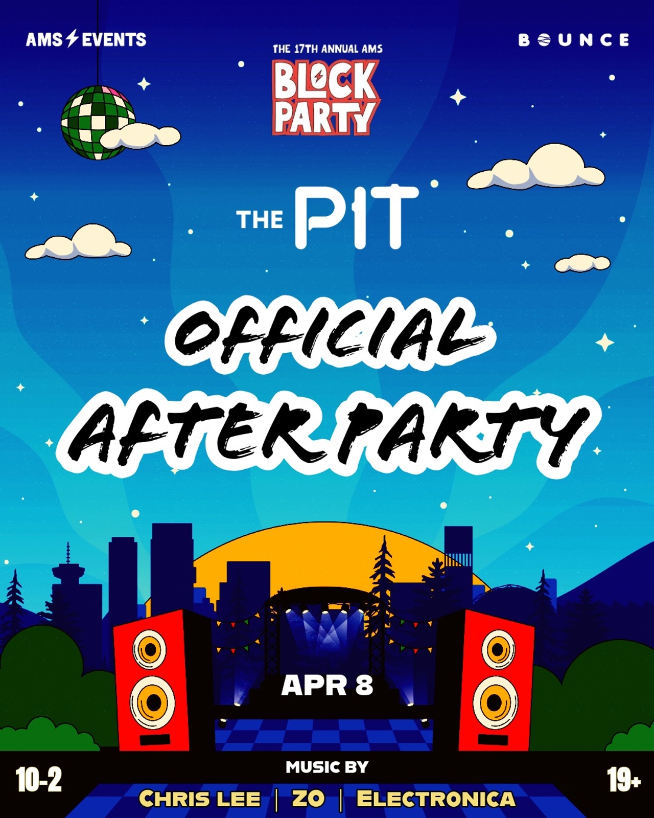After Party of Block Party: April 8, Tue | Bounce