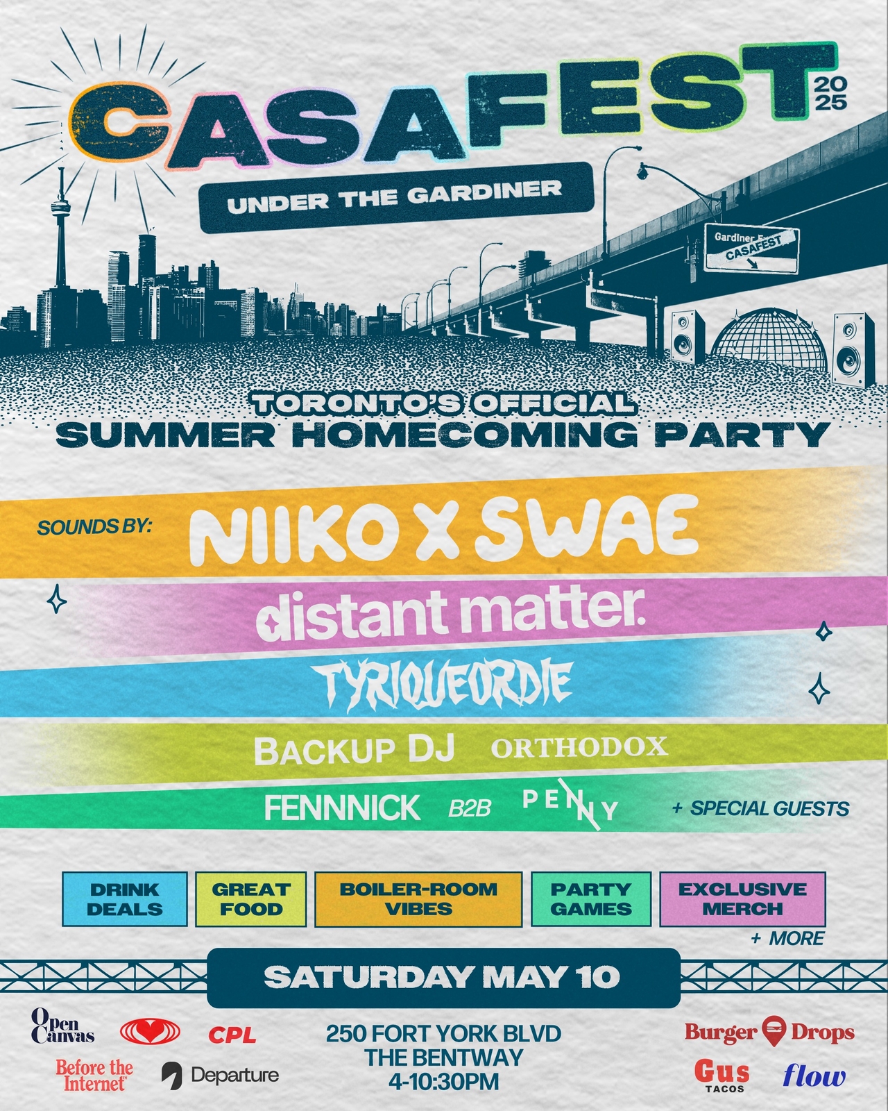 CASA FEST '25 - UNDER THE GARDINER | Bounce
