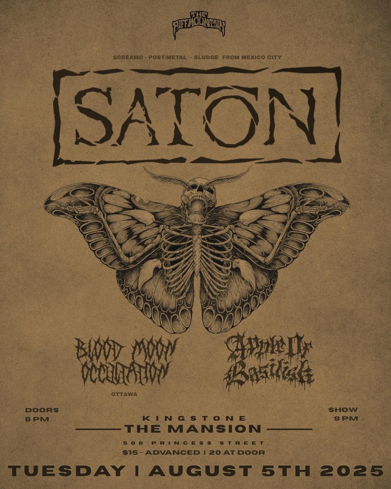 Saton(Mex)/Apple of Basilisk(Tor)/Bloodmoon Occultation(Ott) | Bounce