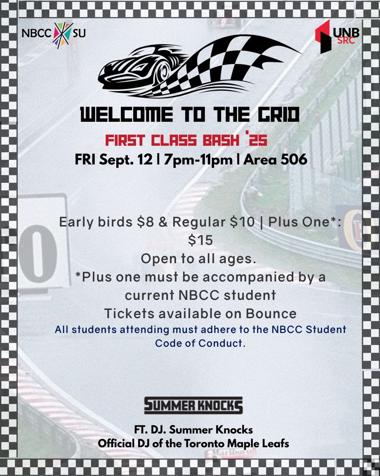First Class Bash - NBCC and UNBSJ | Bounce