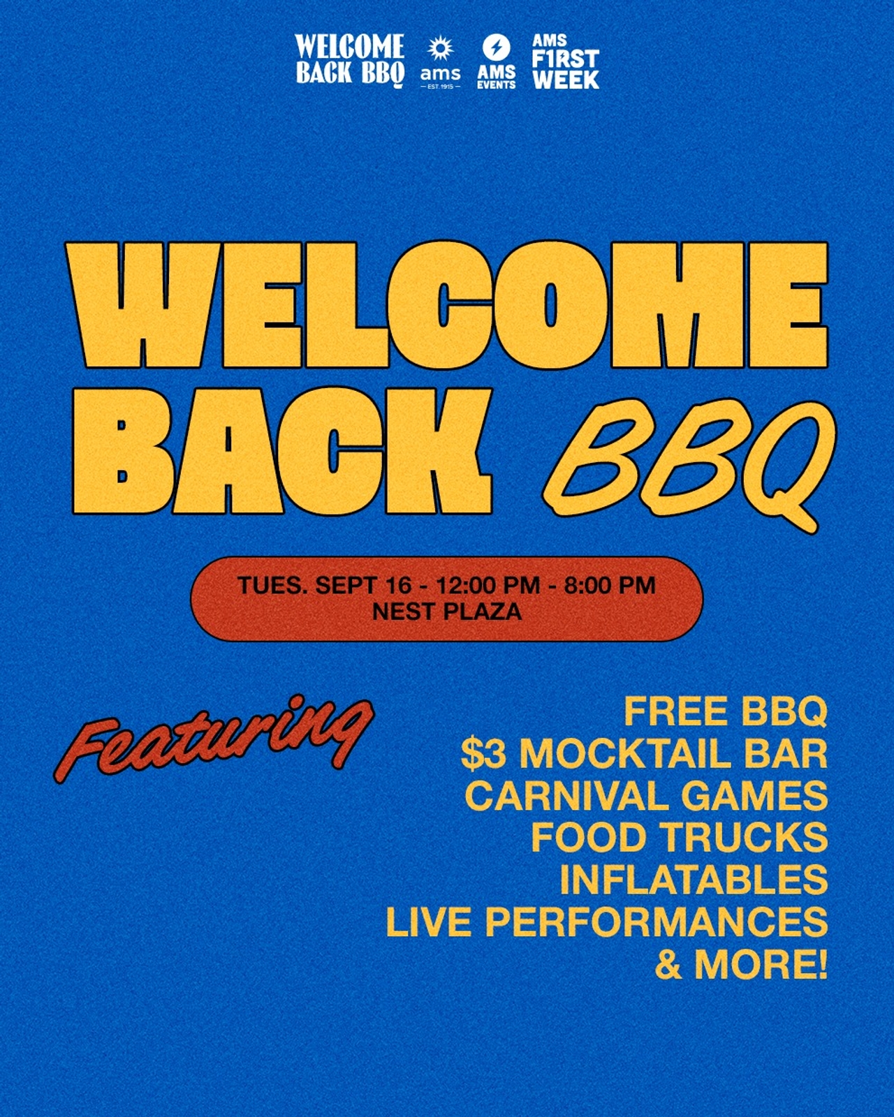Welcome Back BBQ | Bounce