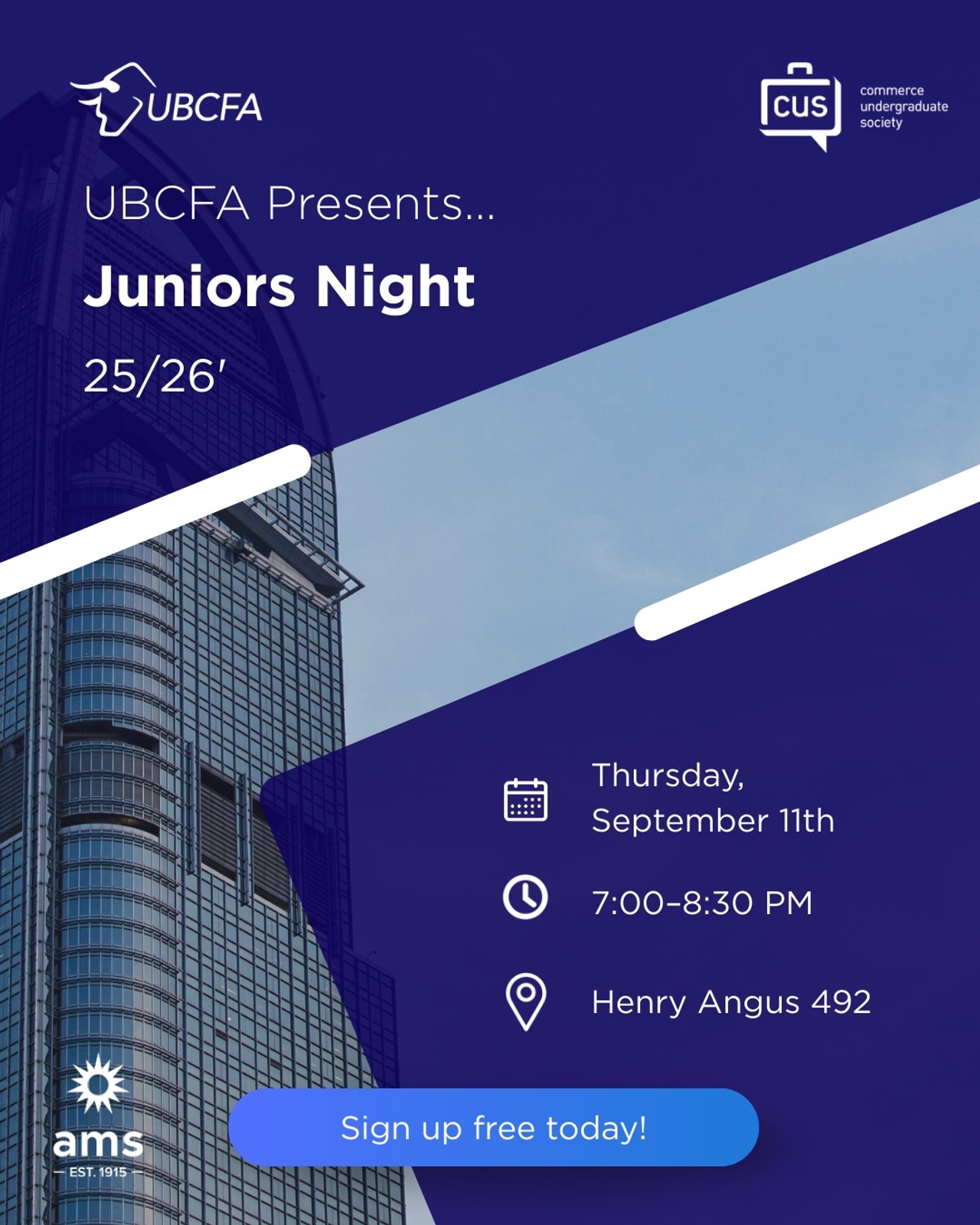 UBCFA Presents: Juniors Night | Bounce