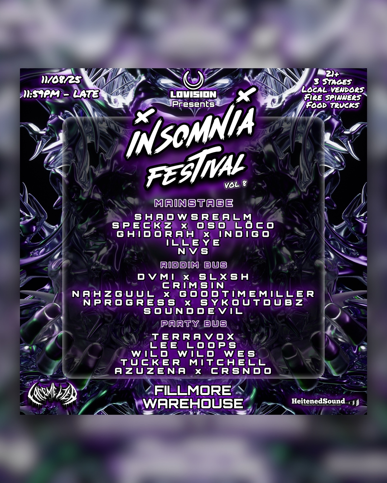 LoVision Presents - Insomnia Festival Vol 8 | Bounce
