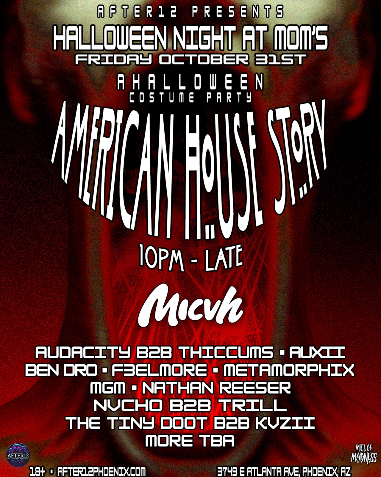 After12 - Halloween Night - Friday October 31st | Bounce